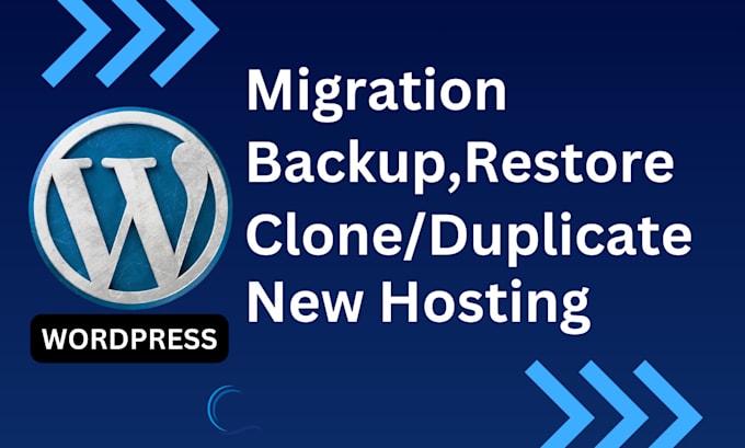 Do wordpress backup, restore, migration and fix by Marryumshujaat | Fiverr