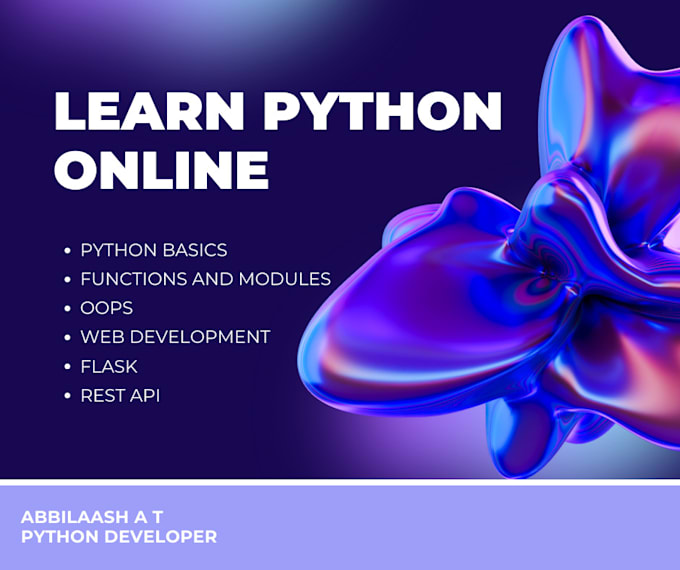 Teach you python programming language, beginners to expert by ... Teach you python programming language, beginners to expert by ...
