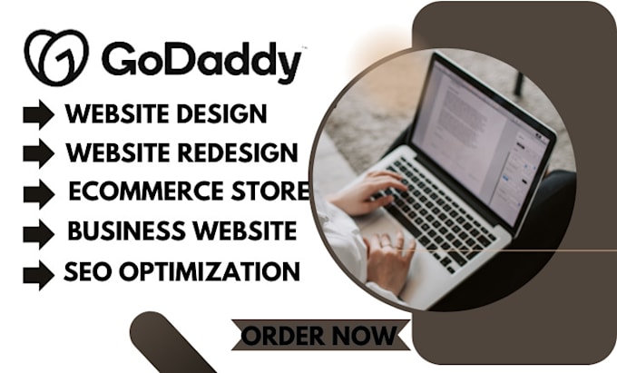 Build a professional godaddy website design, godday landing page by ...