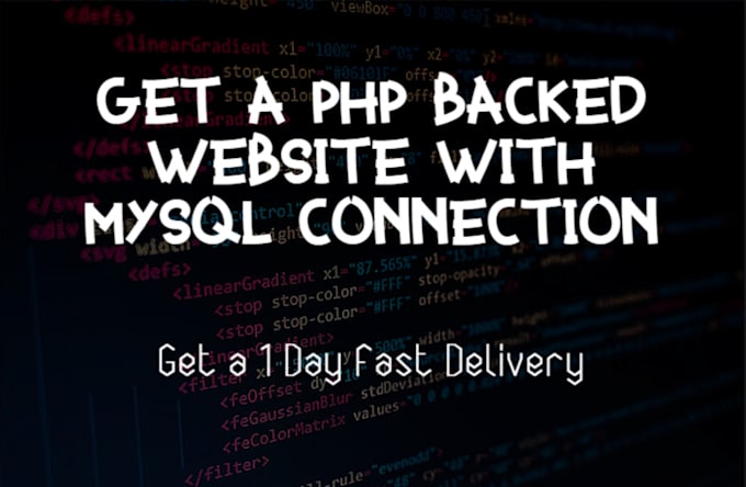 Develop a php website and connect it to a mysql database by Nasif ...