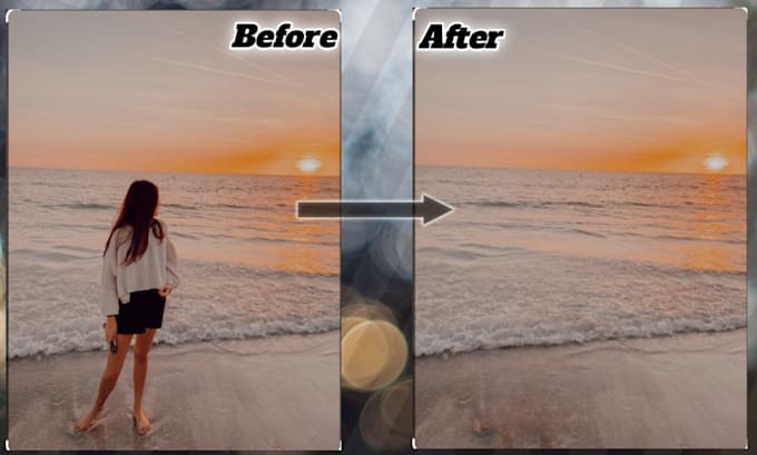 Do add or remove people or objects and remove background by Dilrukshi ...