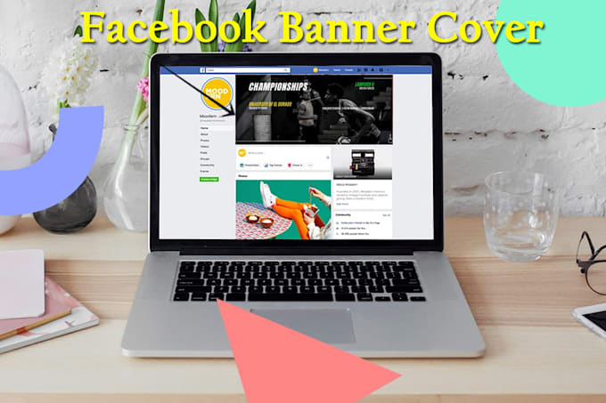 Create business profile banner, facebook banner or youtube banner or ...