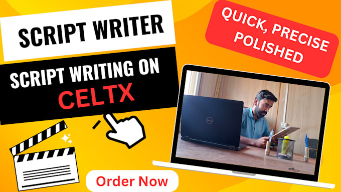 Write your script by using celtx and final draft by Bozdar786 | Fiverr