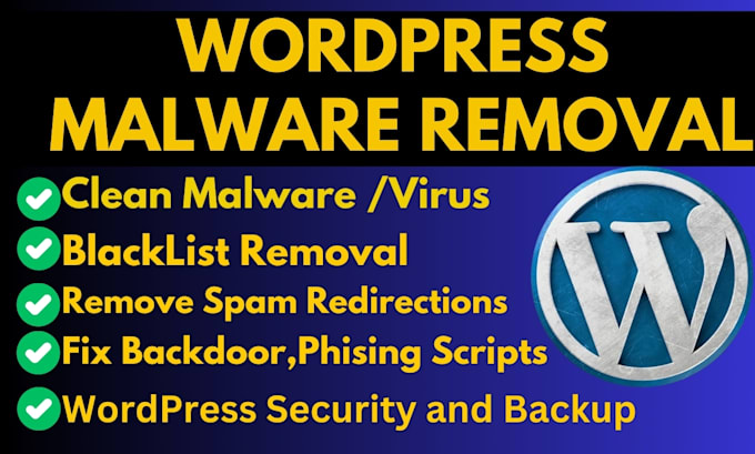 Do wordpress malware removal,clean malware,virus removal by Nayonparvez ...
