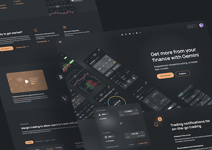 Develop cfd forex broker website, forex trading website, forex broker ...