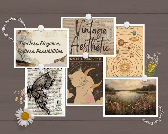 Elevate your dreams with custom vision boards, wallpapers and collages ...