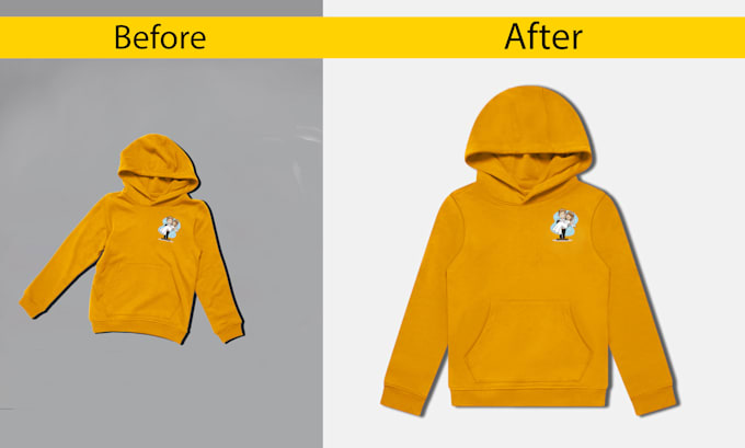 Do flat lay clothing photo edit reshape ghost mannequin neck joint for ...