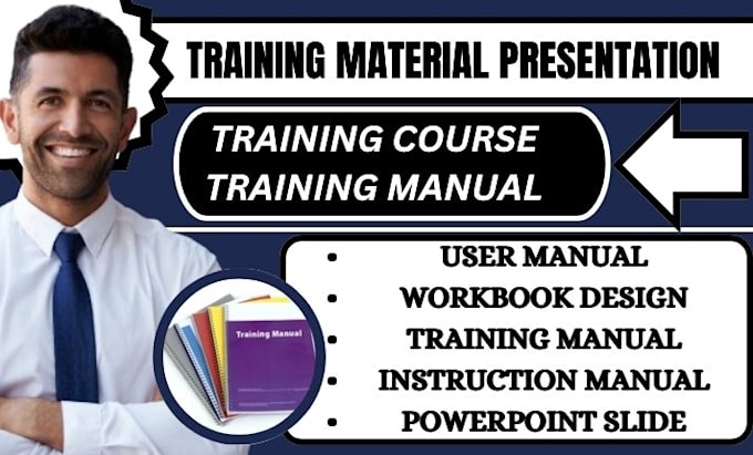 Create training course training manual ppt slide instructional manual ...