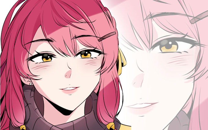 Draw character anime icon for pfp avatar by Layr_ru | Fiverr