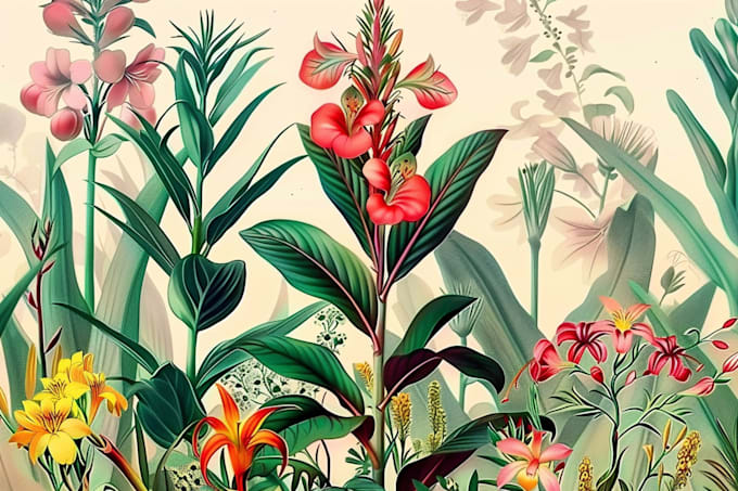 Draw a realistic botanical drawing by Winstonuai | Fiverr