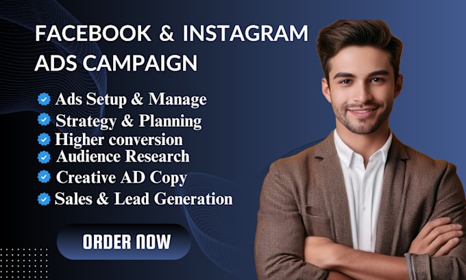 Setup facebook, instagram, and meta ads campaigns by Hisam_ahamed | Fiverr