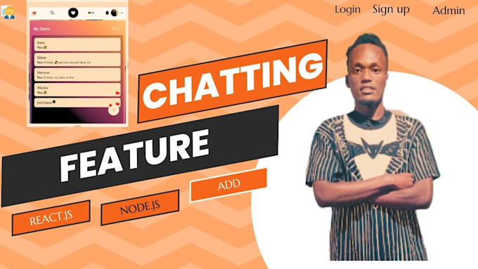 Integrate a real time chat feature into your website