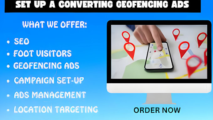 Setup converting geofencing ads targeted location for your business by Mike_danette | Fiverr