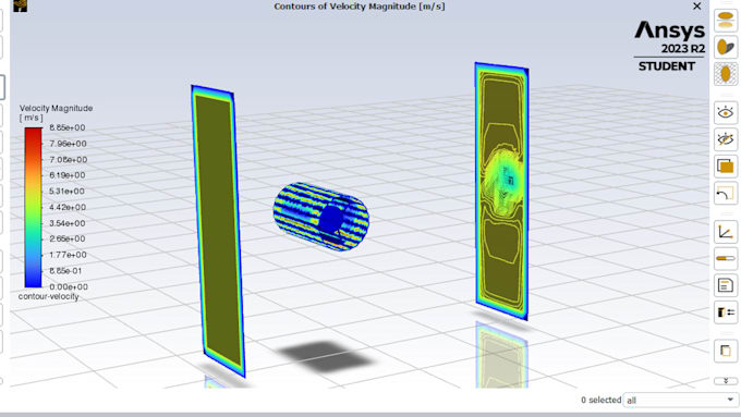 Do fea and cfd using ansys, abaqus and solidworks by Omamaqaisrani | Fiverr