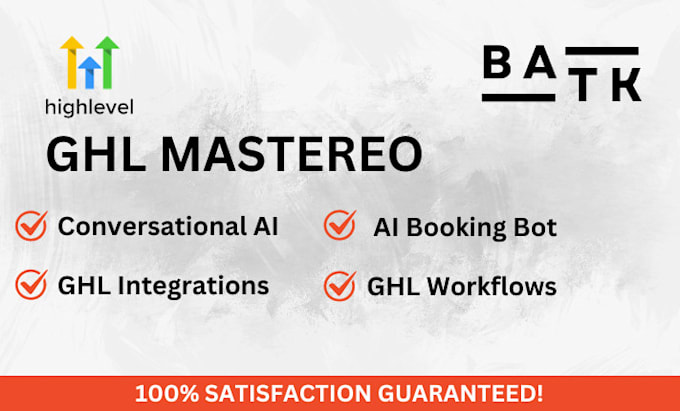 Set up your gohighlevel workflow, ghl chatbot and integration with air ...