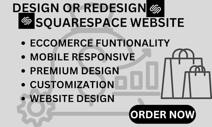 Build responsive squarespace website design redesign squarespace landing page by Clighton89 | Fiverr