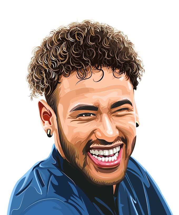 Create a face into color vector art portrait by Saratm | Fiverr