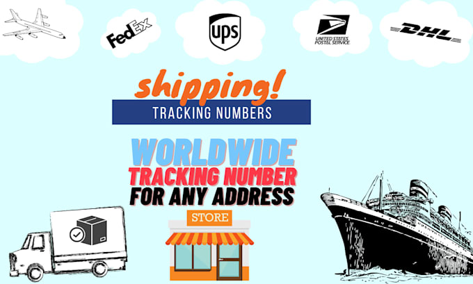Generate real tracking number for shopify, amazon tracking numbers ...