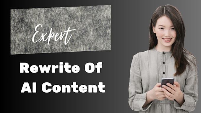 Expertly edit or rewrite ai content into human written by Mrcurio89 | Fiverr
