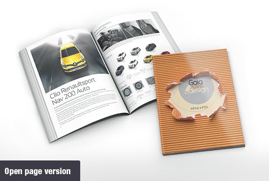 Turn your design into open page magazine by Gaialovedesign | Fiverr
