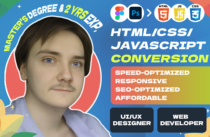 Convert figma to html css, psd to html css, xd to html, sketch to html ... Convert figma to html css, psd to html css, xd to html, sketch to html ...