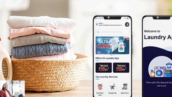 Develop saas laundry app solution, dry cleaning app by Nerkdev | Fiverr