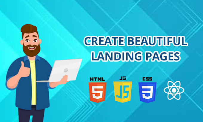 Design beautiful modern landing pages by Kemi_chris | Fiverr
