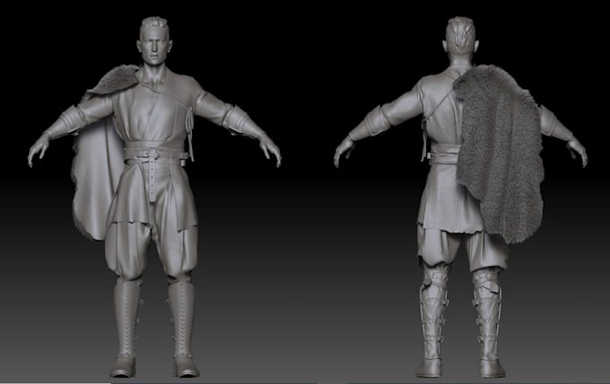 Sculpt any 3d model,be your zbrush sculptor,head bust for printin,3d armor,props by Titemidayo ...