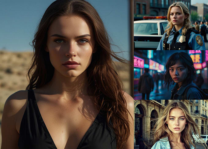 Create custom photorealistic models using ai by Nvrntworking | Fiverr