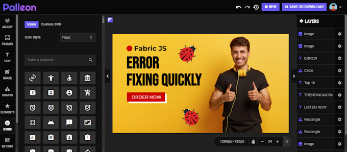 Fix any fabric js errors and improve your editor by Sohail_akbar_dv | Fiverr