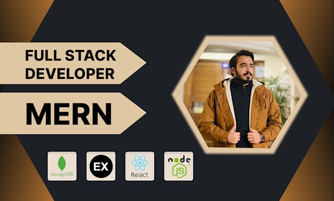 Be full stack web developer mern stack developer for web application development by ...