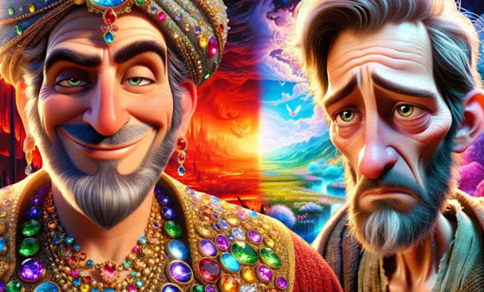 Create 3d animated ai bible stories, ai stories by Draindavida01g | Fiverr