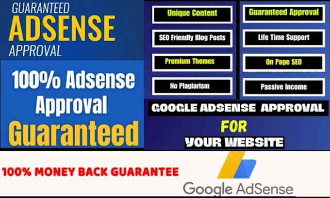 Get your site adsense approved by Nadeem5569786 | Fiverr