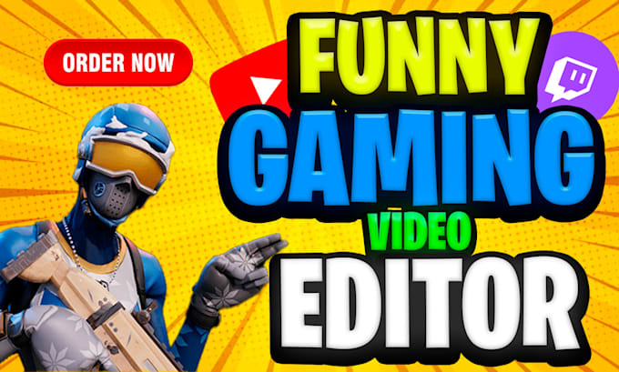 Be your funny gaming video editor by Puzpeb5 | Fiverr