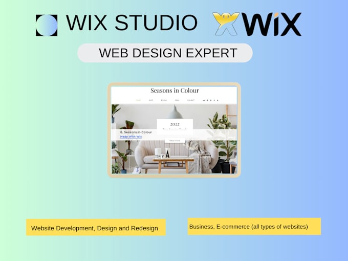 Do a responsive wix studio website and redesign wix website by Abi_san | Fiverr