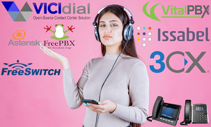 Do configure and secure your voip pbx vicidial issabel and other opensource by Ammaroooo | Fiverr