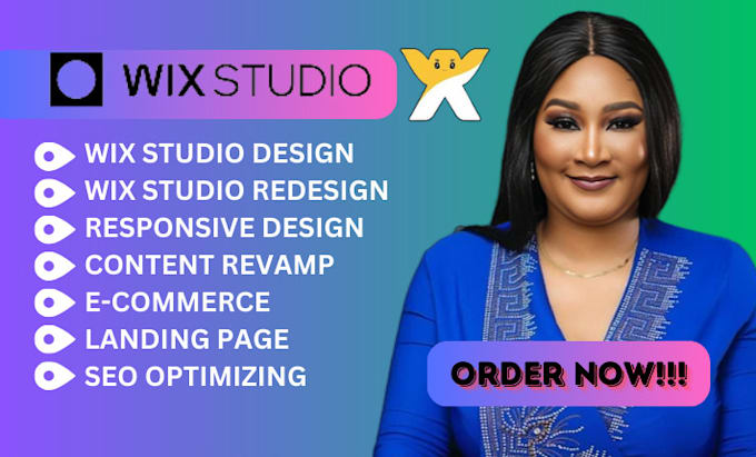 Wix studio design, wix studio, transfer your wix website using wix studio by Nicolerobinsonr ...