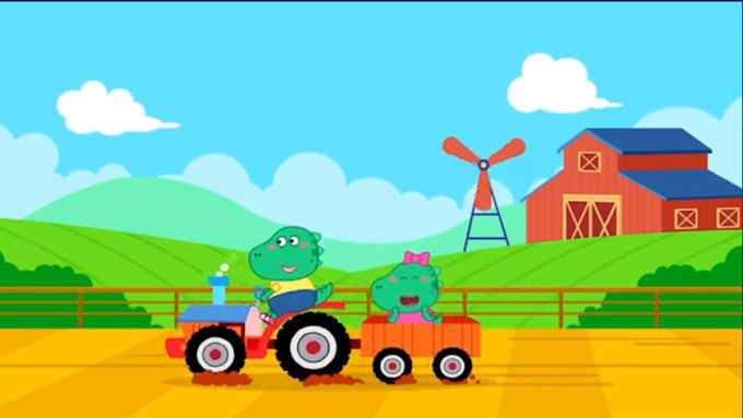 Sleek 2d cartoon animation 2d animation video 2d kids animation ...