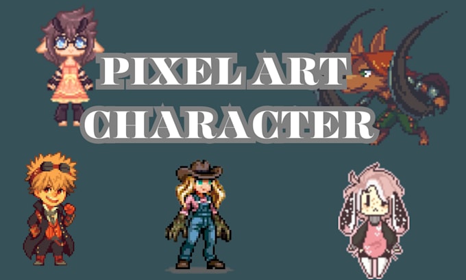 Crear pixel art animación personaje pixel art pixel rpg maker personaje ...