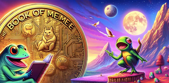 Create crypto meme art, meme character, pepe emotes, frog emotes, meme ...