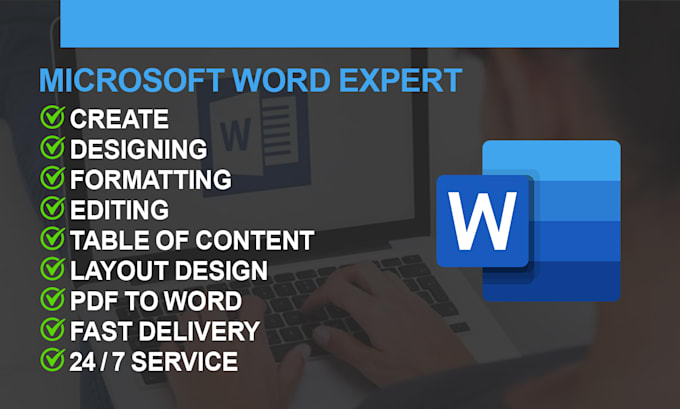 Recreate, format, edit, design and retype your ms word document, ms word expert by Armeen_studio ...
