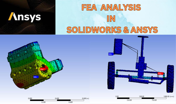 Perform fea analysis in ansys solidworks abaqus siemens nx by Brandyrosh | Fiverr