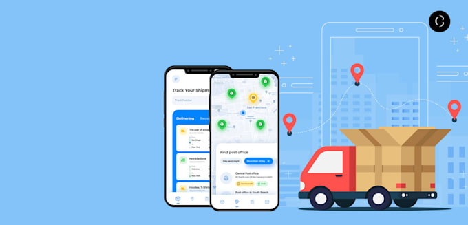 Develop logistics courier parcel delivery apps by Marvinet | Fiverr