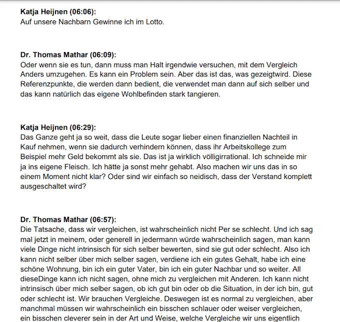 Do german interview video transcription and translation, deutsch ...