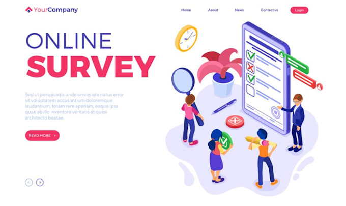 Fill online survey, google form, questionnaire forms paperless survey by Clickzworthy | Fiverr
