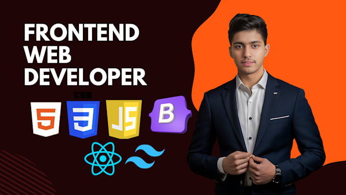 Be your front end web developer with responsive web design by Shamas5656 | Fiverr