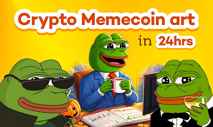 Do crypto meme token logo,memecoin art,meme gif for your project and ...