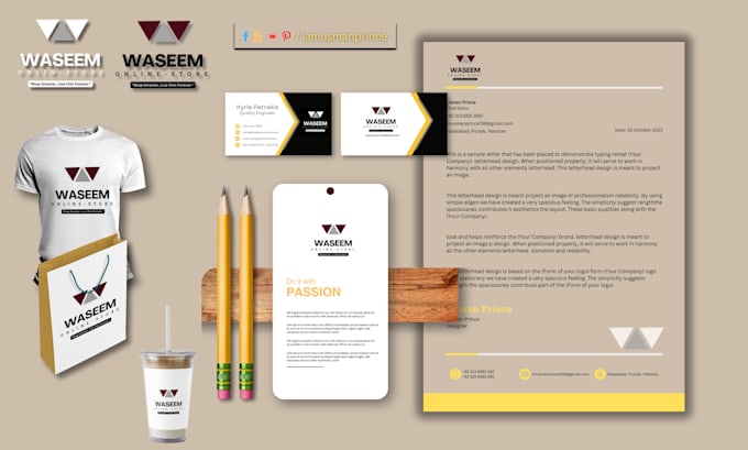 Create a stunning logo and full brand identity package by ...