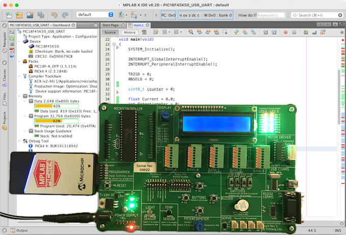 Help You With Your Microchip Pic Project By Themachineshop Fiverr