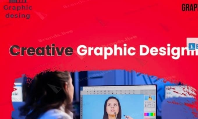 Create starting graphic for designs and social media and video editing ...